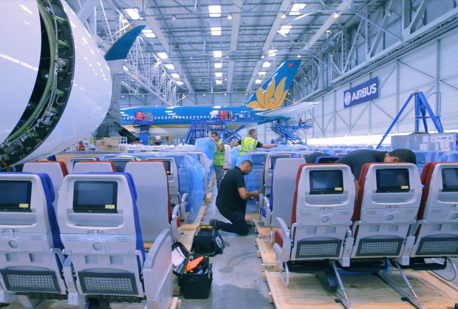 Cabin interiors on-site support - AIR SUPPORT